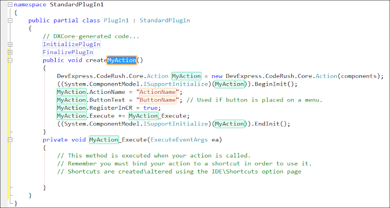 Rorys Ramblings Designer Free Coderush Plugins The New Coderush Plugin Quick Start